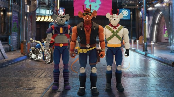 Ratones Motociclistas De Marte Galaxia